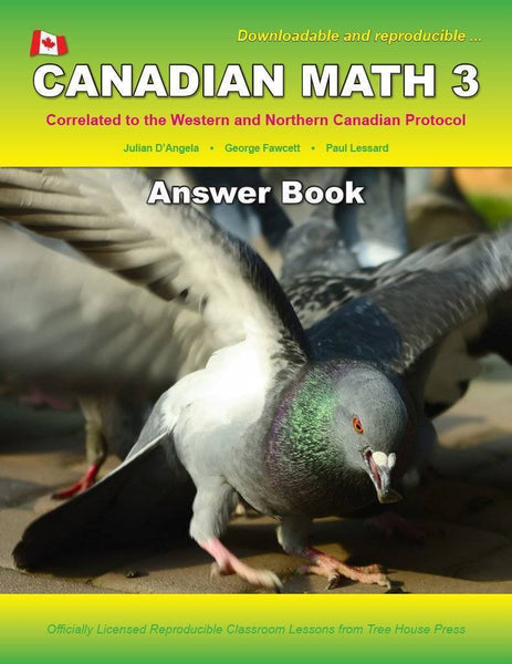 Canadian Math 3 Answer Book (Download) – TREE HOUSE PRESS